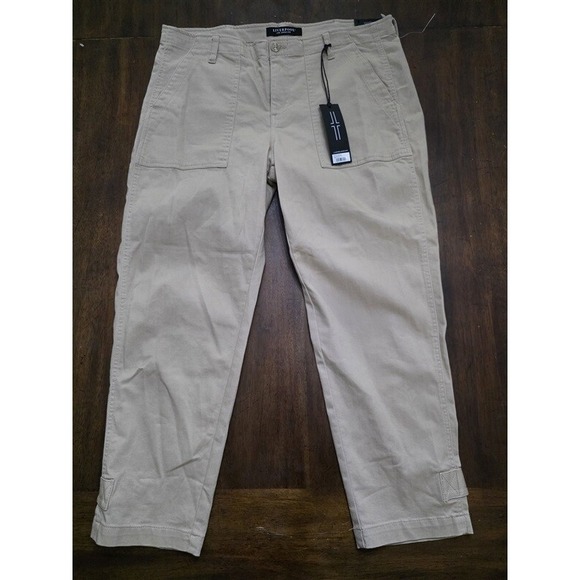 Liverpool | Jeans | Nwt Liverpool 4 32 Utility Cargo Crop With Tab Hem ...